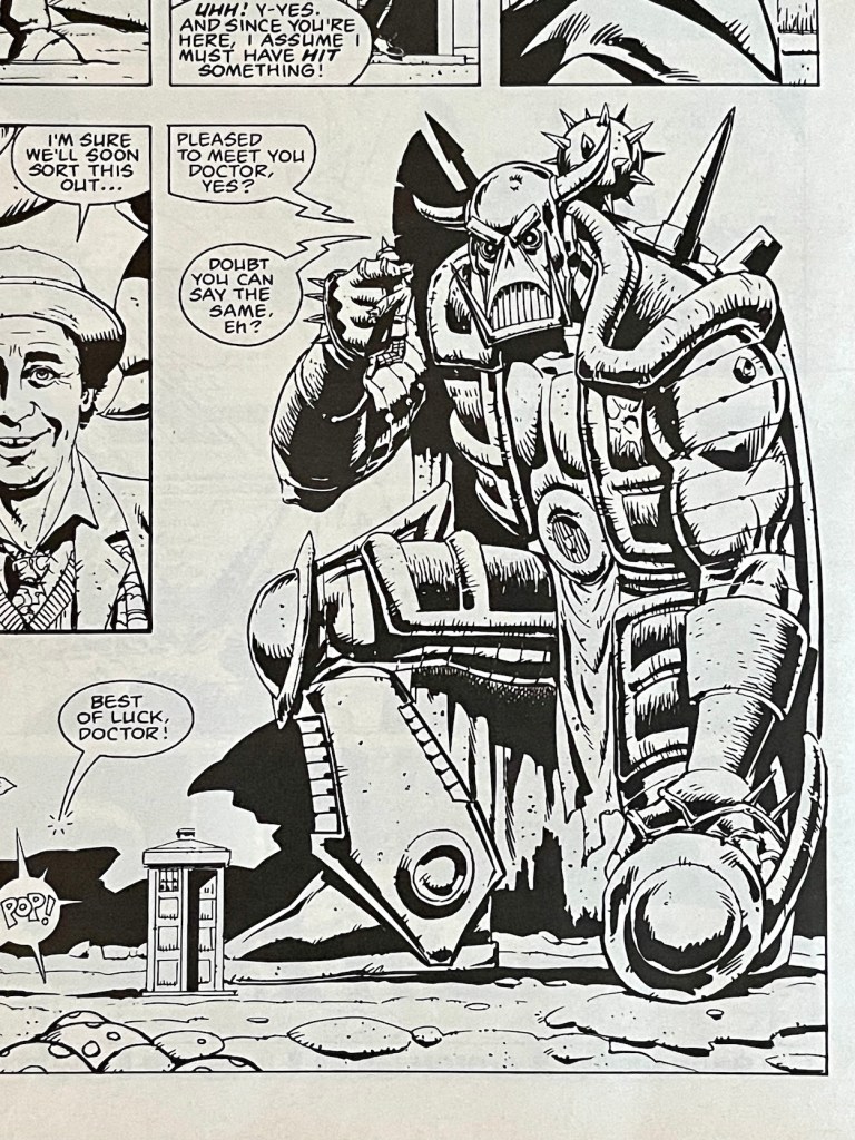 DOCTOR WHO MAGAZiNE #135: READYiNG DEATH’S HEAD | OiNK BLOG