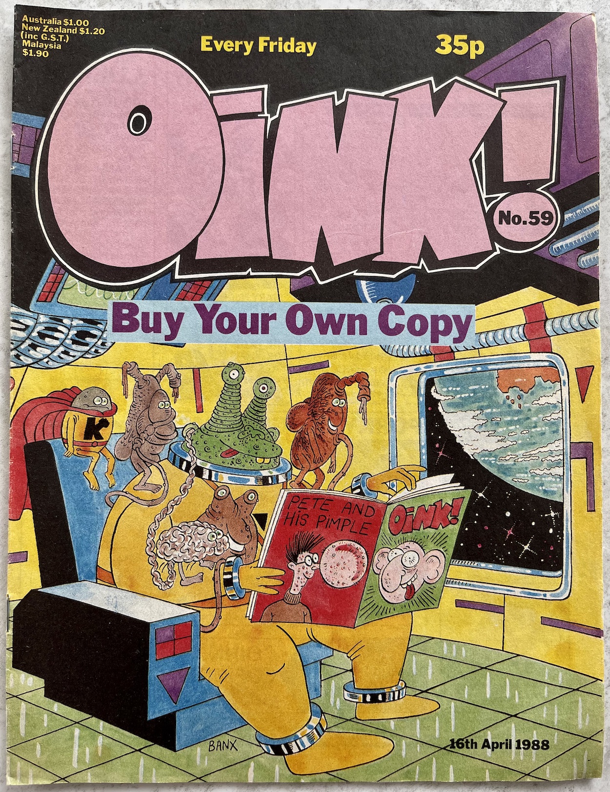 THE OiNK! REAL TiME READ THROUGH: PART FOUR | OiNK BLOG