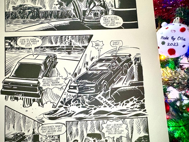KNiGHT RiDER ANNUAL #3: NEW ART, OLD LOOK | OiNK Blog