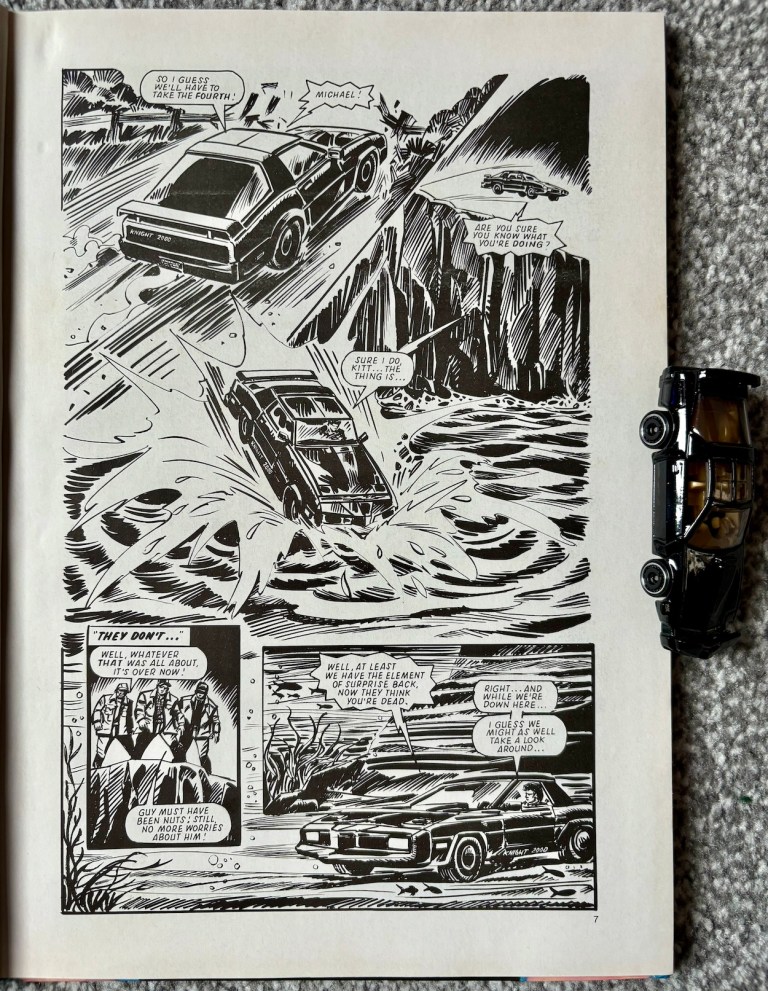 KNiGHT RiDER ANNUAL #3: NEW ART, OLD LOOK | OiNK Blog