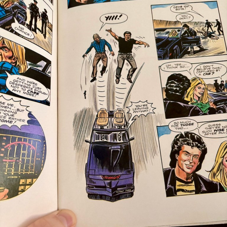 KNiGHT RiDER ANNUAL #3: NEW ART, OLD LOOK | OiNK Blog